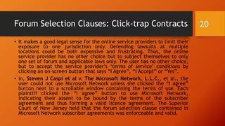 Jurisdiction in cyberspace | PPTX