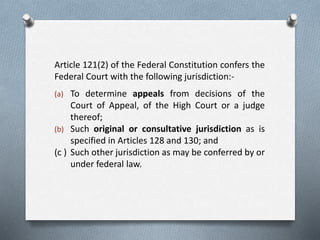 JURISDICTIONS OF MALAYSIAN COURTS.pptx