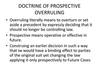JUDICIAL PRECEDENTS AS A SOURCE OF LAW | PPTX