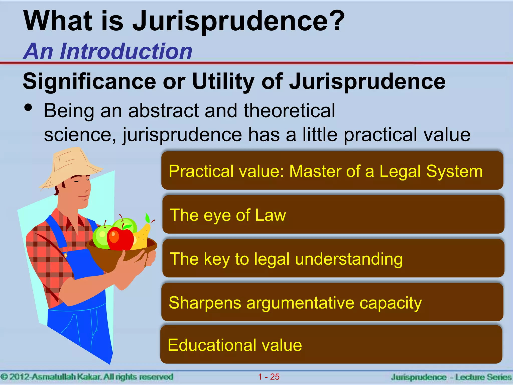 Jurisprudence ch.01 introduction | PPTX