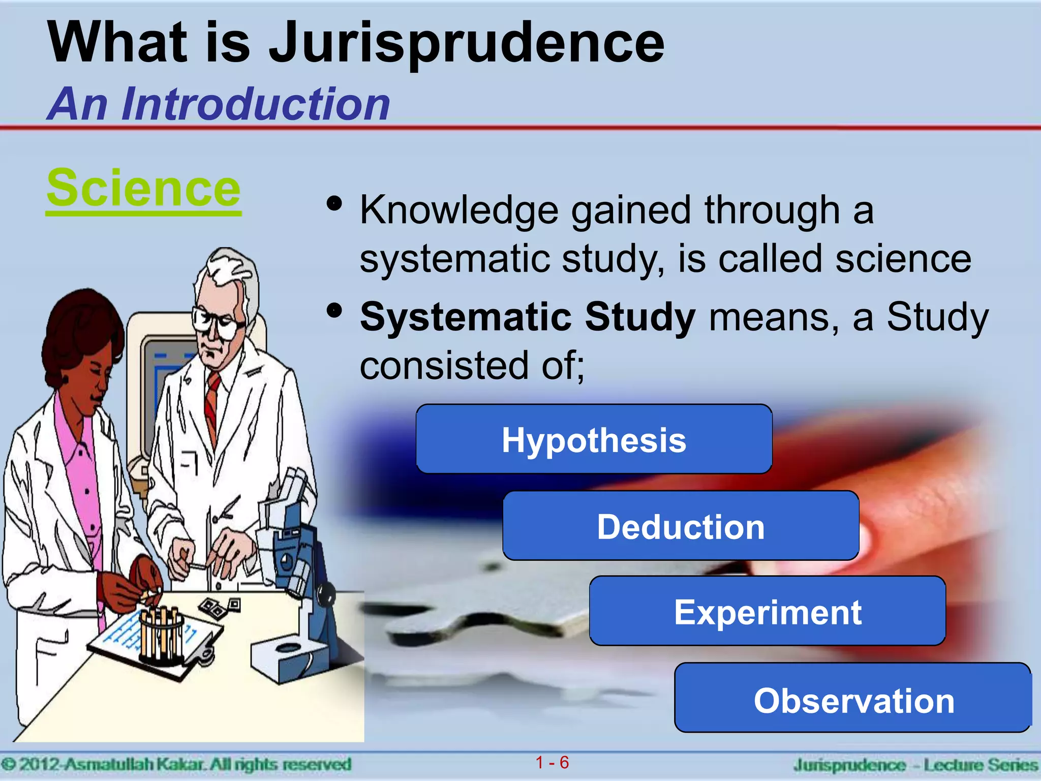 Jurisprudence ch.01 introduction | PPTX