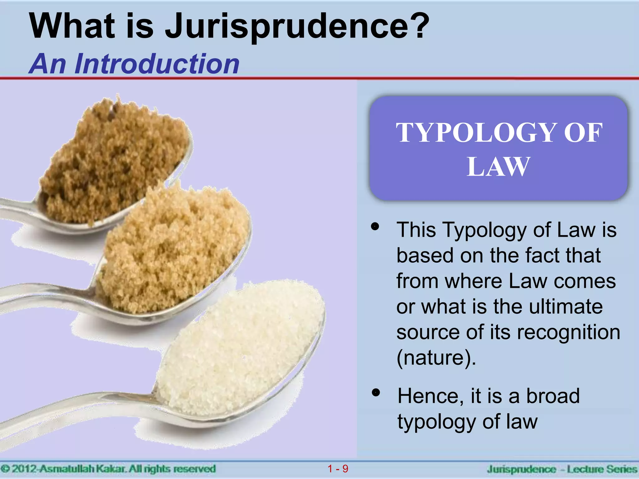 Jurisprudence ch.01 introduction | PPTX