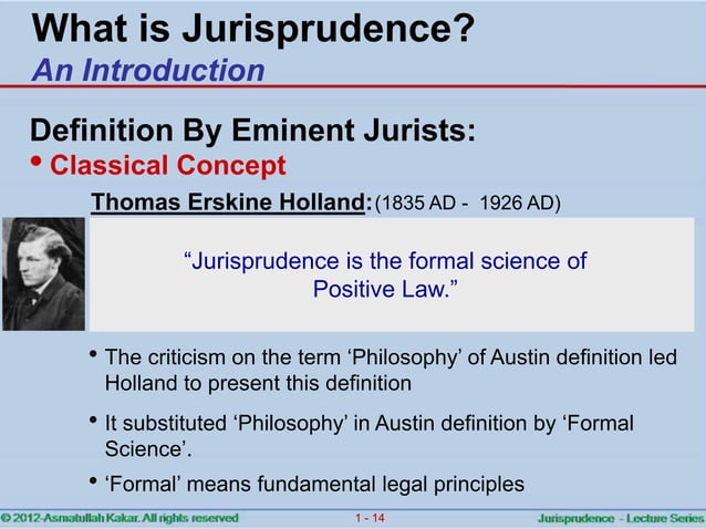 Jurisprudence ch.01 introduction | PPTX