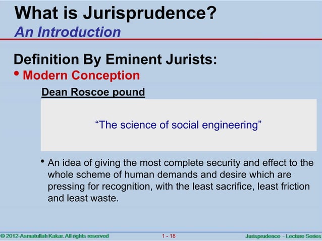 Jurisprudence ch.01 introduction | PPTX