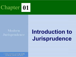 Jurisprudence ch.01 introduction | PPTX