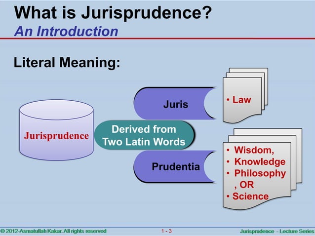 Jurisprudence ch.01 introduction | PPTX