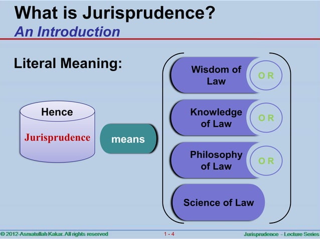 Jurisprudence ch.01 introduction | PPTX