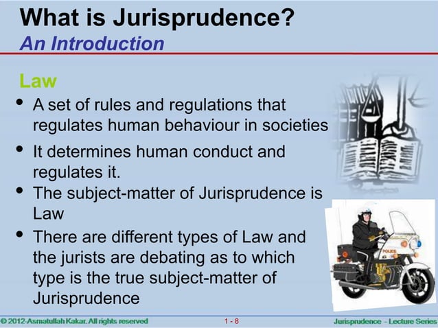 Jurisprudence ch.01 introduction | PPTX