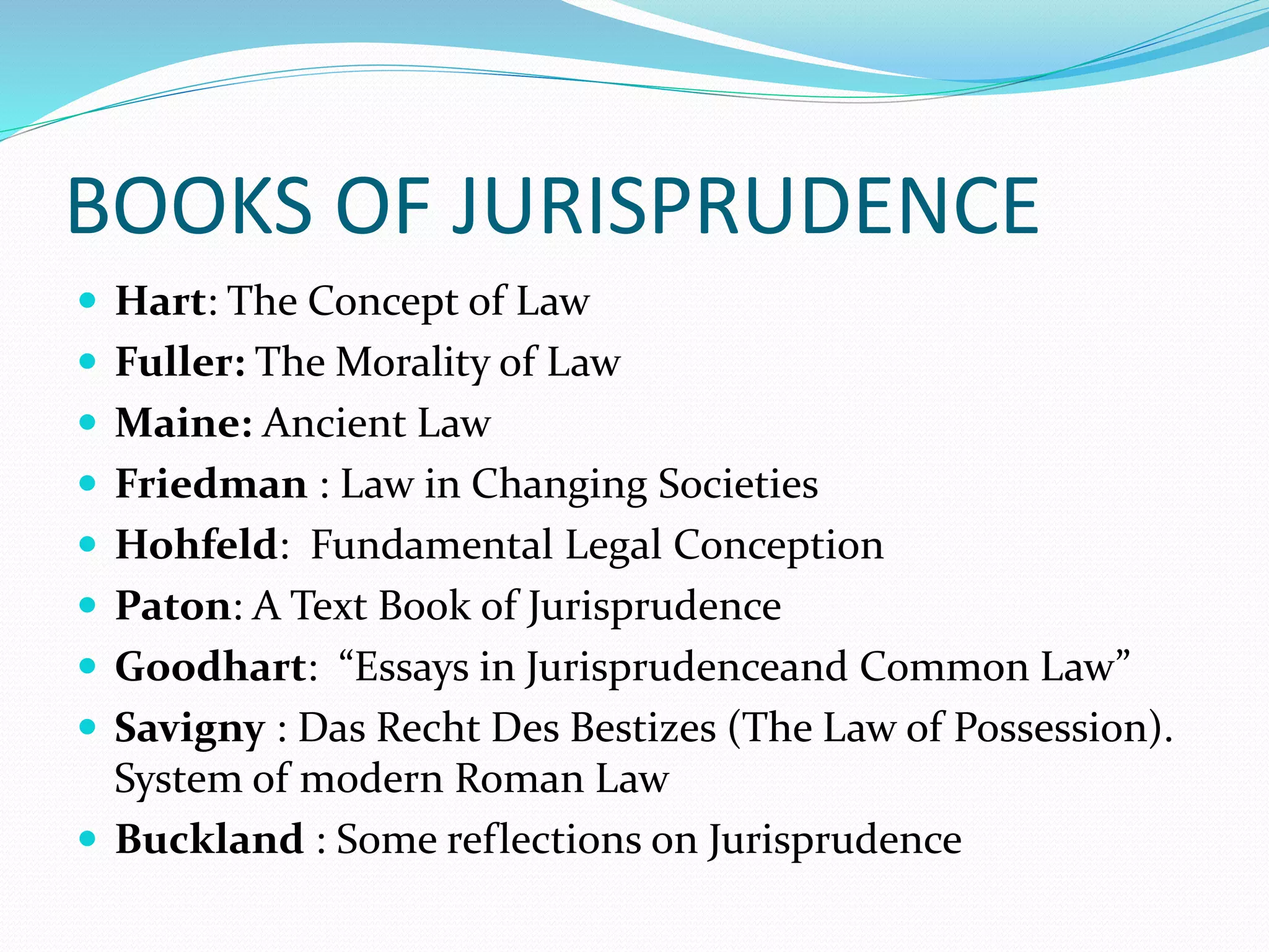 Jurisprudence its meaning, nature and scope | PPTX