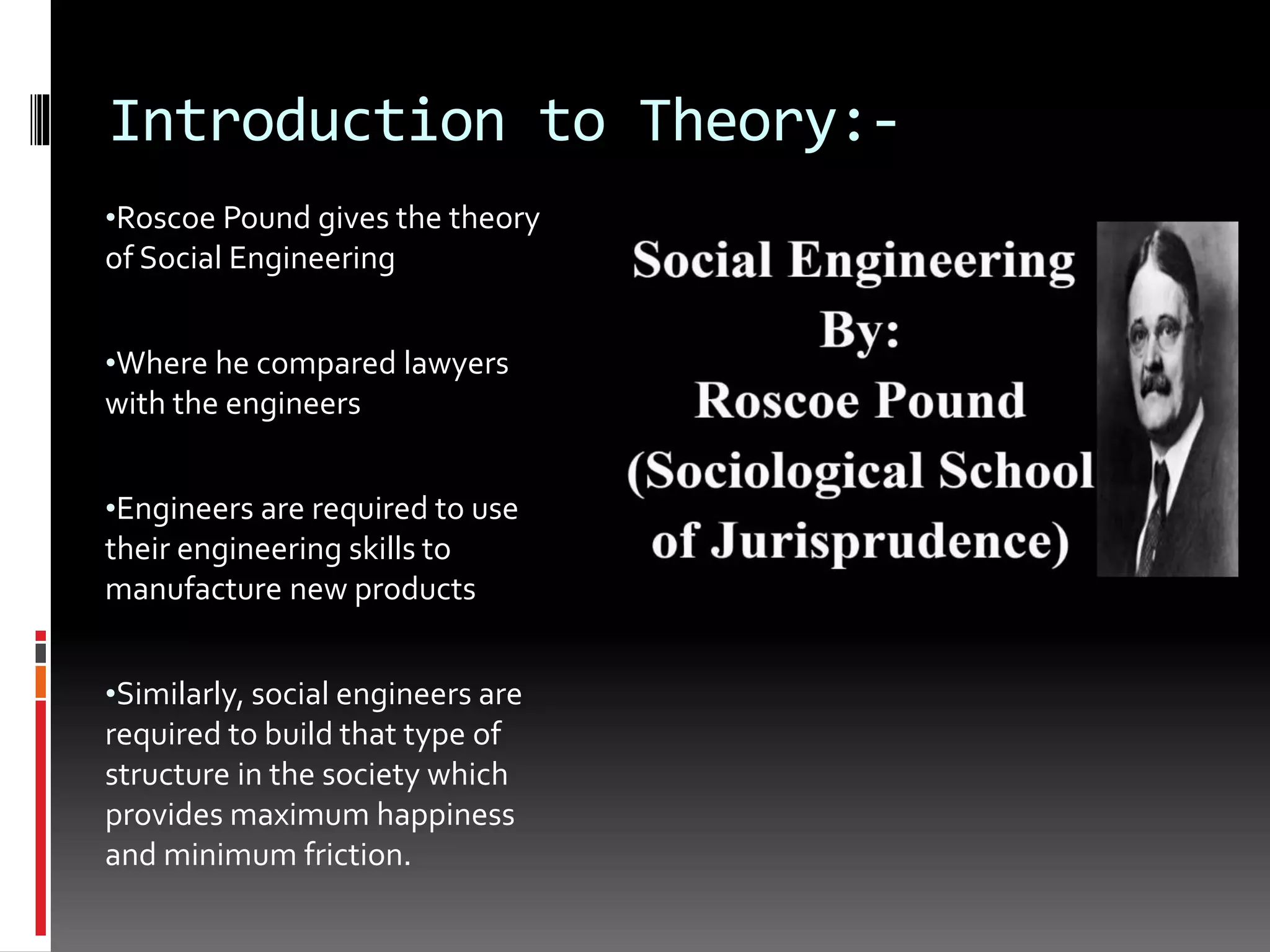 jurisprudence (1).Social Engineering Theory | PPTX