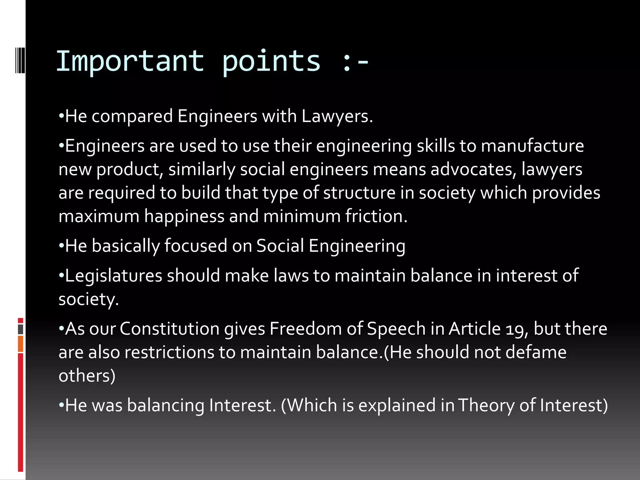 jurisprudence (1).Social Engineering Theory | PPTX