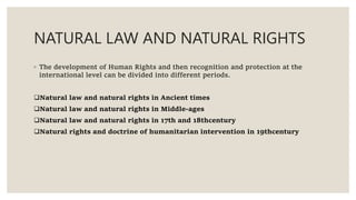 Jurisprudence of Human Rights- Nature & Definition.pptx