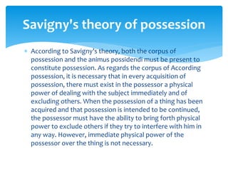 Jurisprudence Possession..pptx