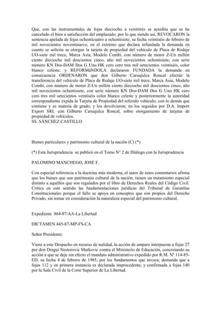 Jurisprudencias derechos reales | DOC
