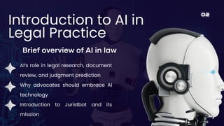 Ai legal assistant Legalaisoftware JuristBot Ai | PDF