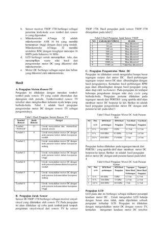 Jurnal Tugas Akhir Teknik Elektro | PDF