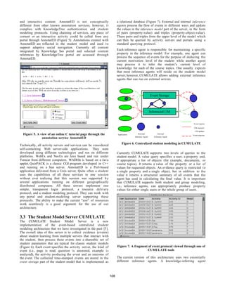 Jurnal a distributed architecture for adaptive e-learning | PDF | Web Development | Internet