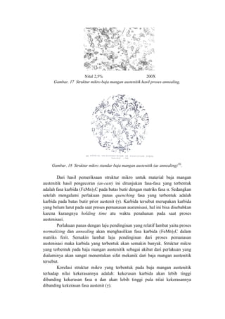 Jurnal baja mangan austenitik (AA) | PDF
