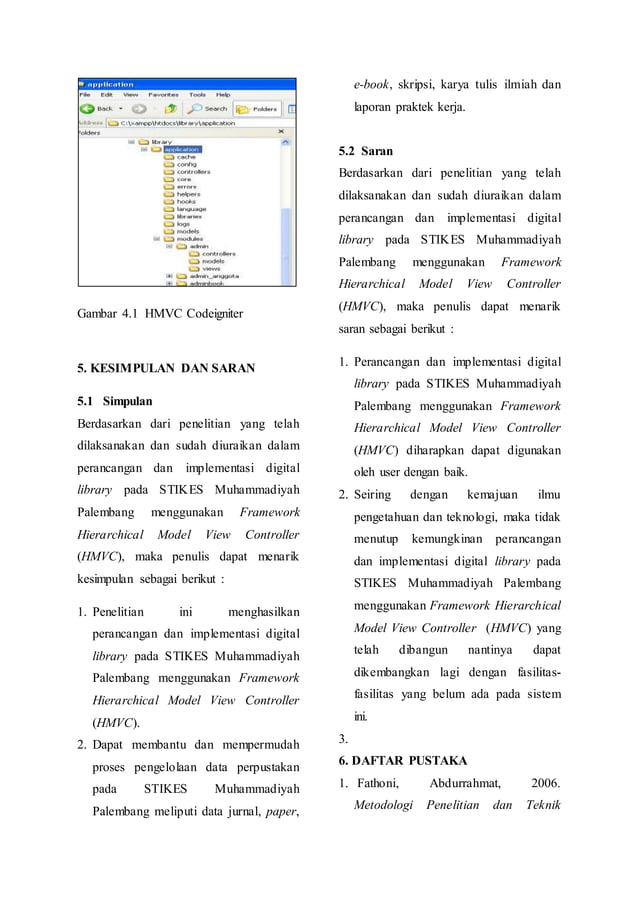 Jurnal Perancangan Dan Implementasi Digital Library Pada Stikes Muhammadiyah Palembang 