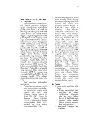 Upaya Meningkatkan Kemampuan Peserta Didik Menulis Teks Report Mata ...