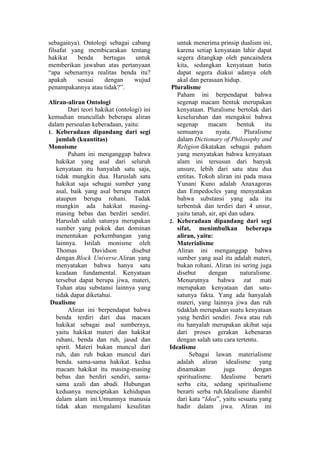 Jurnal filsafat ilmu | PDF