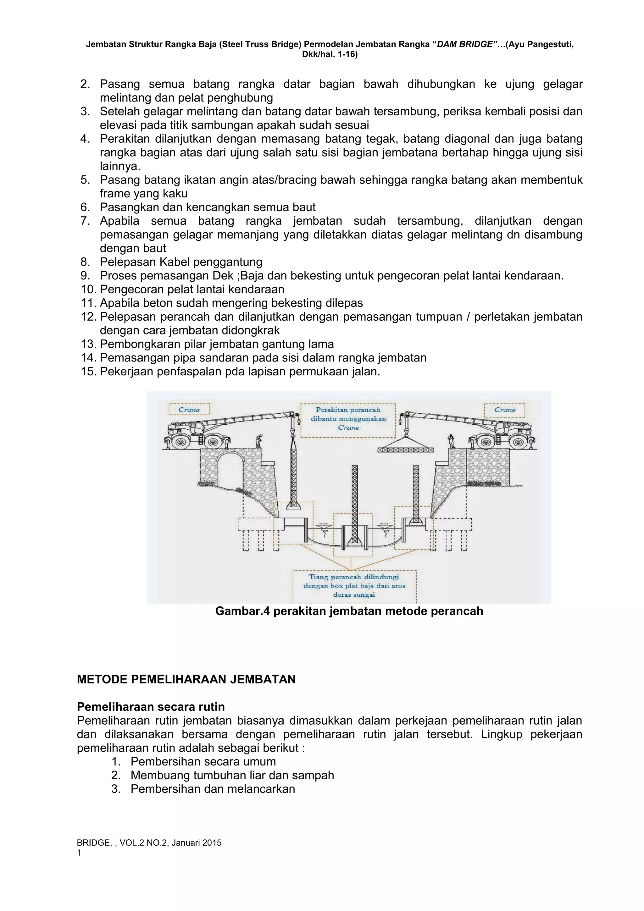 Jurnal jembatan | DOC