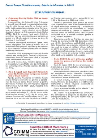 Jurnal CDIMM7/2018_Europe Direct Maramures | PDF