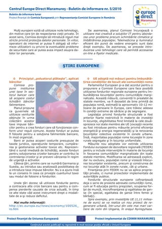 Jurnal cdimm nr.5 Mai Europe Direct Maramures | PDF