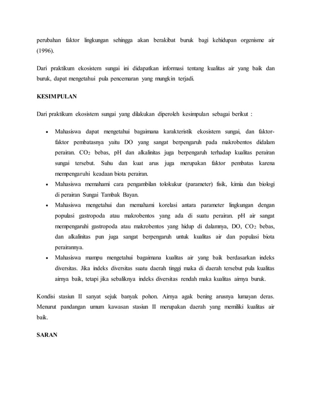 Jurnal ekologi perairan | DOCX