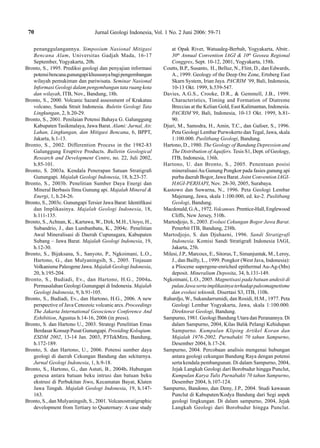 Jurnal fasies gunung api dan aplikasinya | PDF