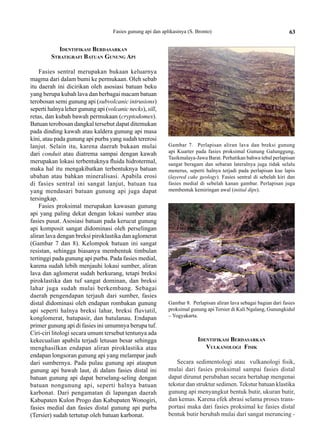 Jurnal fasies gunung api dan aplikasinya | PDF