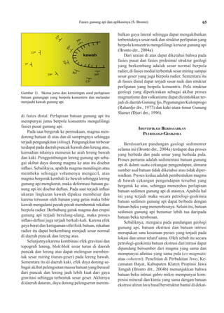 Jurnal fasies gunung api dan aplikasinya | PDF