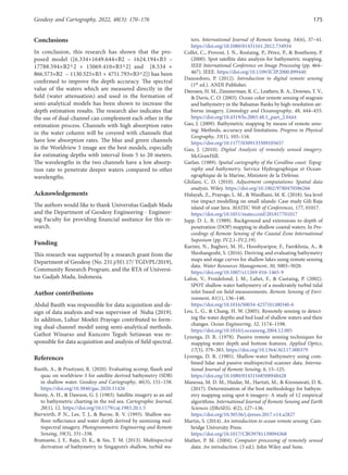 DUAL-CHANNEL MODEL FOR SHALLOW WATER DEPTH RETRIEVAL FROM WORLDVIEW-3 ...
