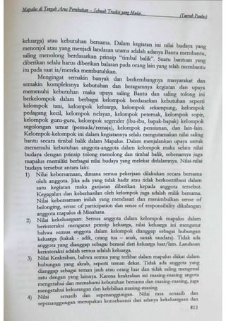 Mapalus di Tengah Arus Perubahan | PDF