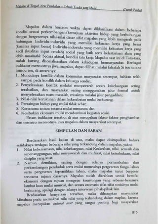 Mapalus di Tengah Arus Perubahan | PDF