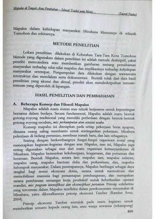 Mapalus di Tengah Arus Perubahan | PDF