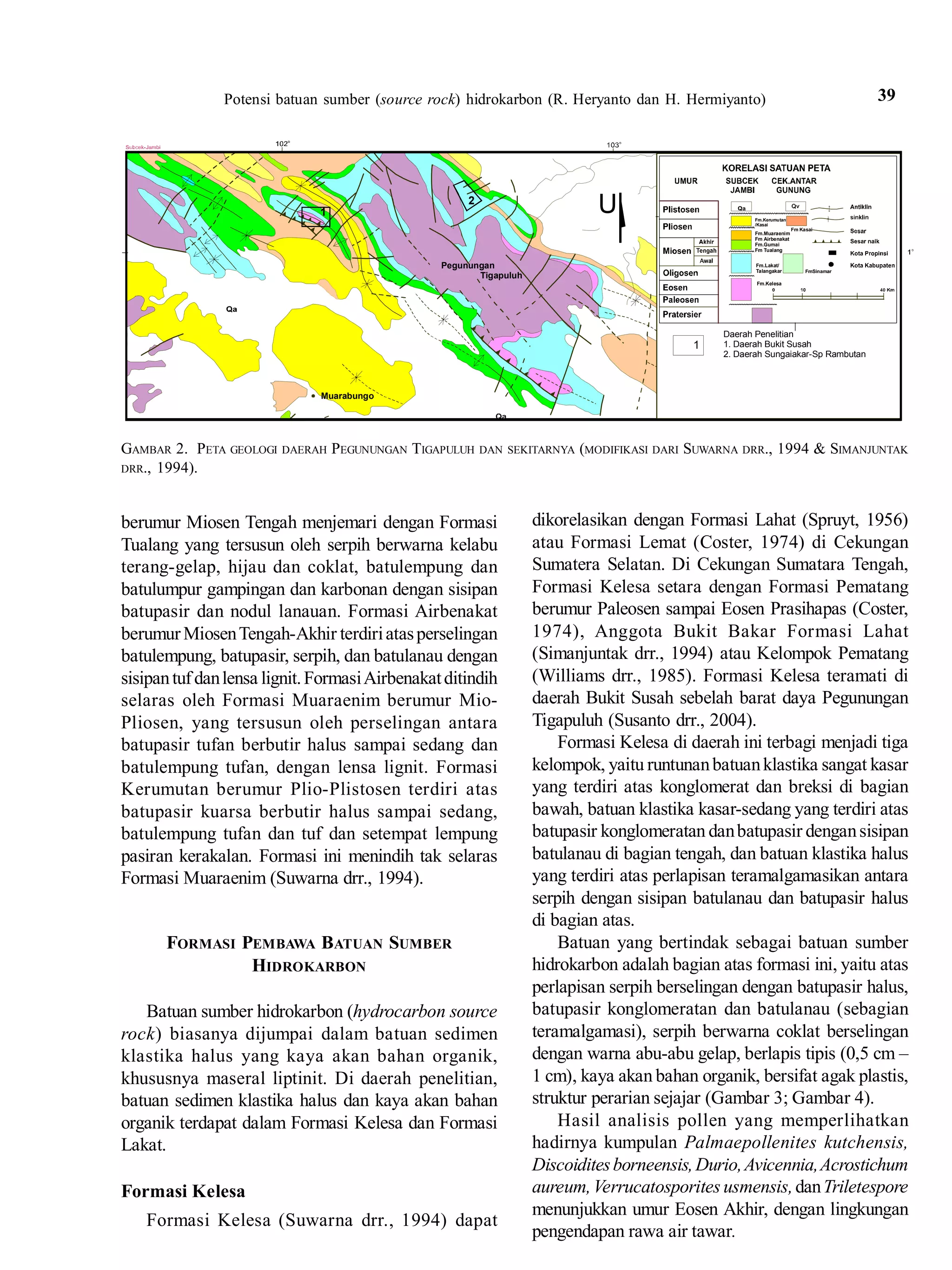 Jurnal geologi potensi hidrokarbon | PDF