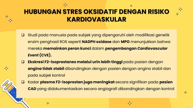 JURNAL GH Stres Oksidatif dan Penyakit Kardiovaskular - FIX.pptx