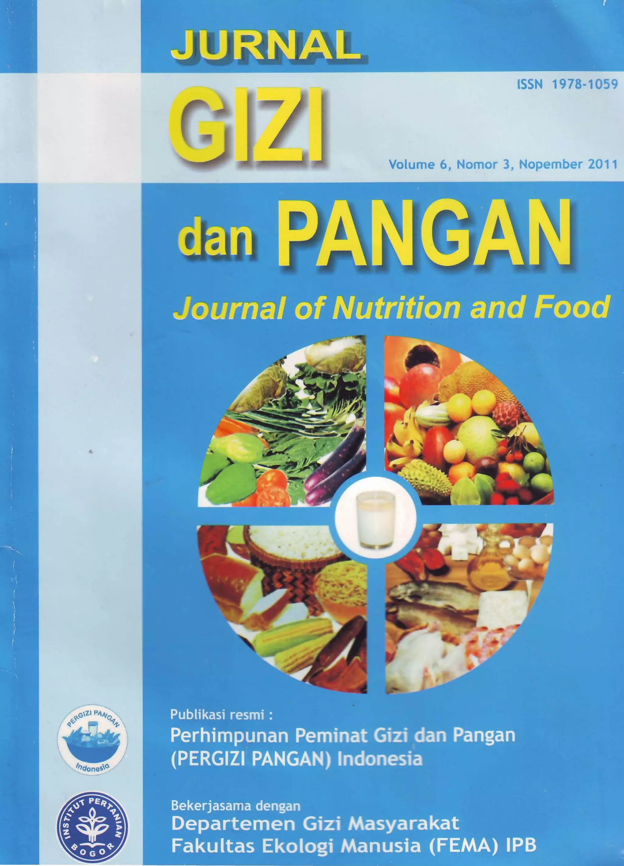 PENGARUH PEMBERIAN ZAT MULTI GIZI MIKRO DAN PENDIDIKAN GIZI TERHADAP PENGETAHUAN GIZI, PEMENUHAN ...