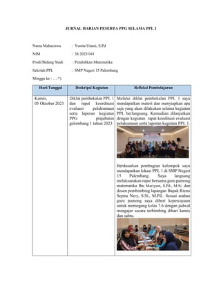 Jurnal Harian-Orientasi Jurnal PPL 1.docx