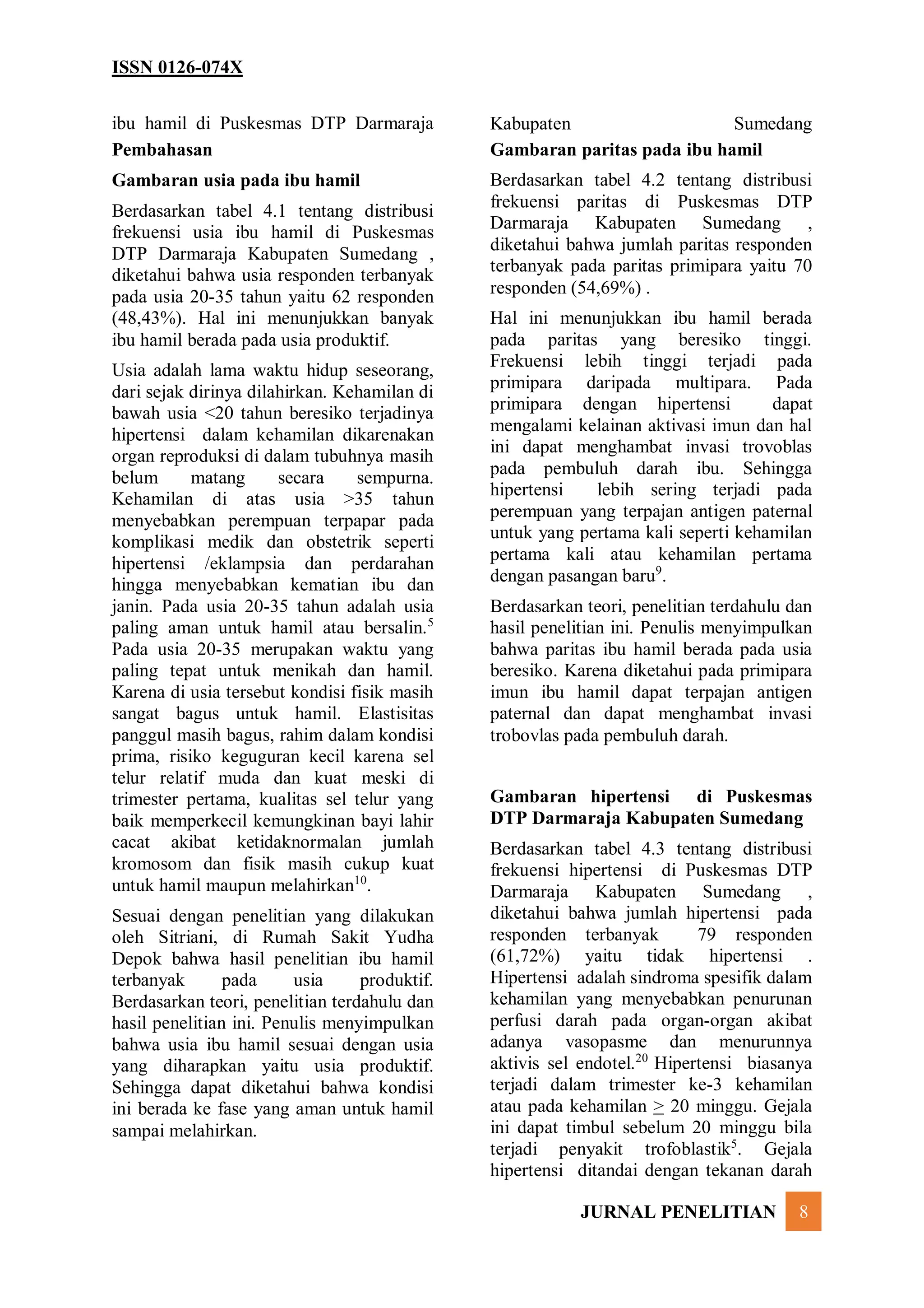 PERILAKU MAKAN BERDASARKAN PRAKTIK BUDAYA SUNDA PADA IBU HAMIL | PDF