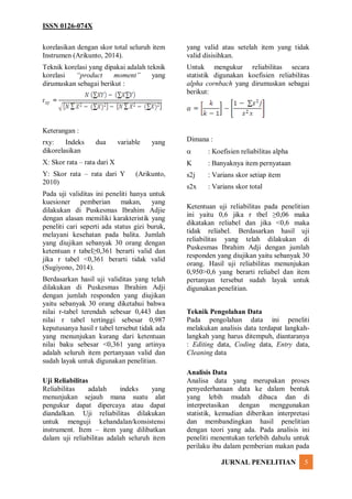 Jurnal Pola makan dengan kejadian hipertensi pada ibu hamil | PDF