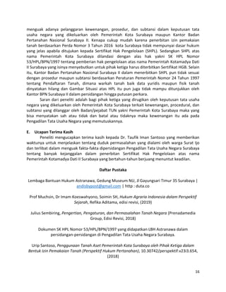 Jurnal hukum surat ijo by andi mulya (1) | PDF
