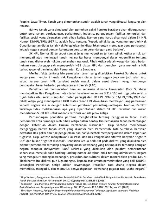 Jurnal hukum surat ijo by andi mulya (1) | PDF