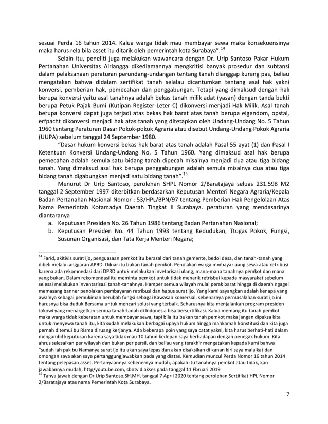 Jurnal hukum surat ijo by andi mulya (1) | PDF