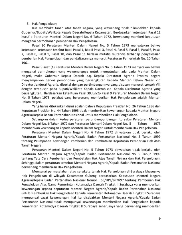 Jurnal hukum surat ijo by andi mulya (1) | PDF