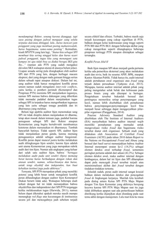 Peran Auditor Internal Pemerintah | PDF