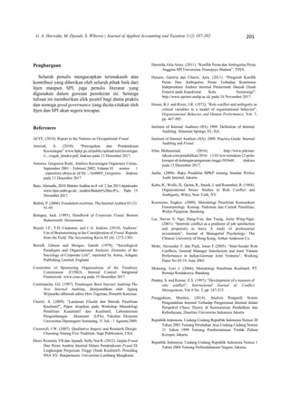 Peran Auditor Internal Pemerintah | PDF