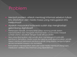 Jurnalis dan sosial media | PPT