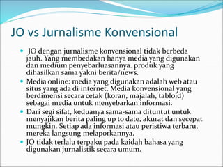 Jurnalisme online | PPT